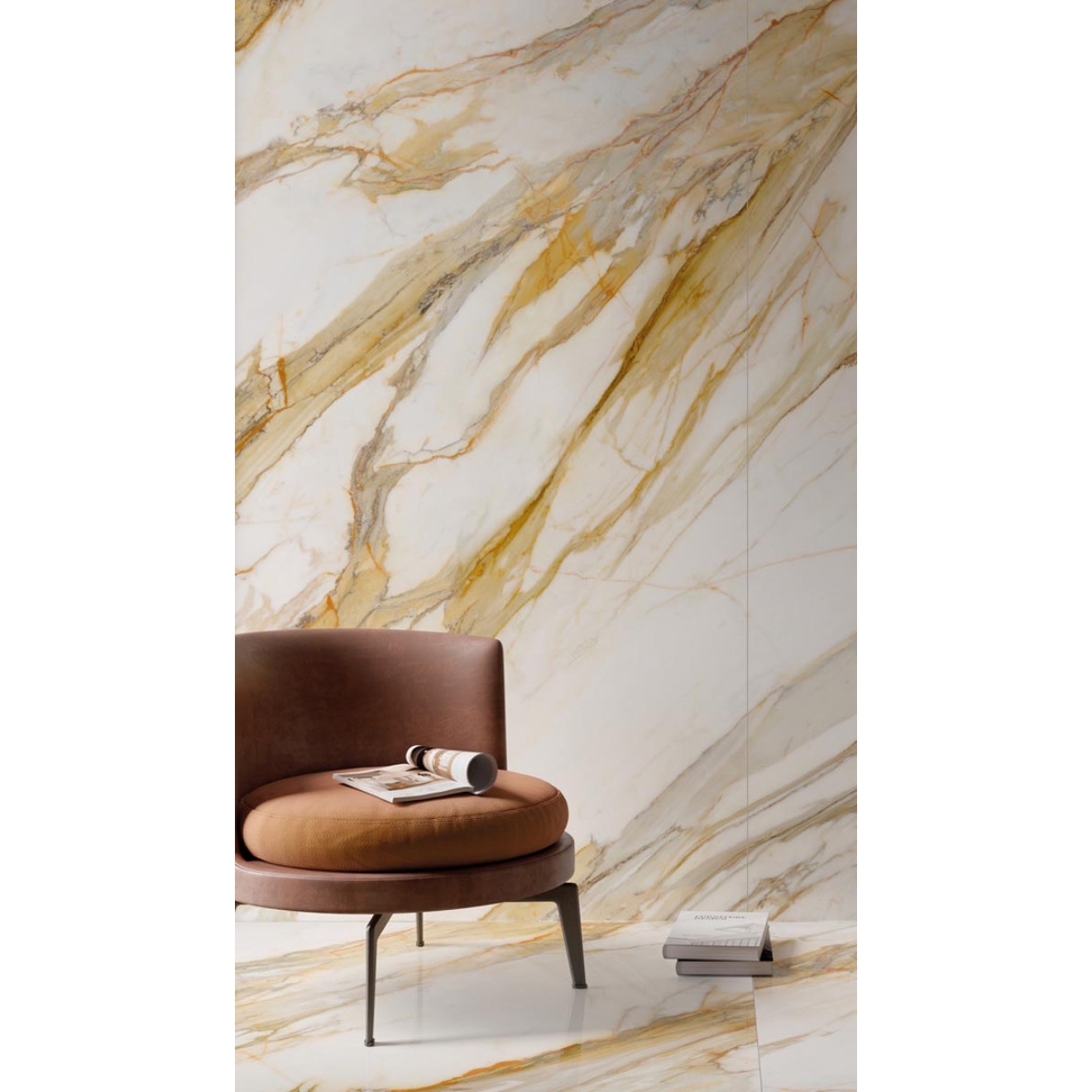 Mirage Jolie Calacatta Vena Antica Glossy Mosaik 144T 30x30 cm