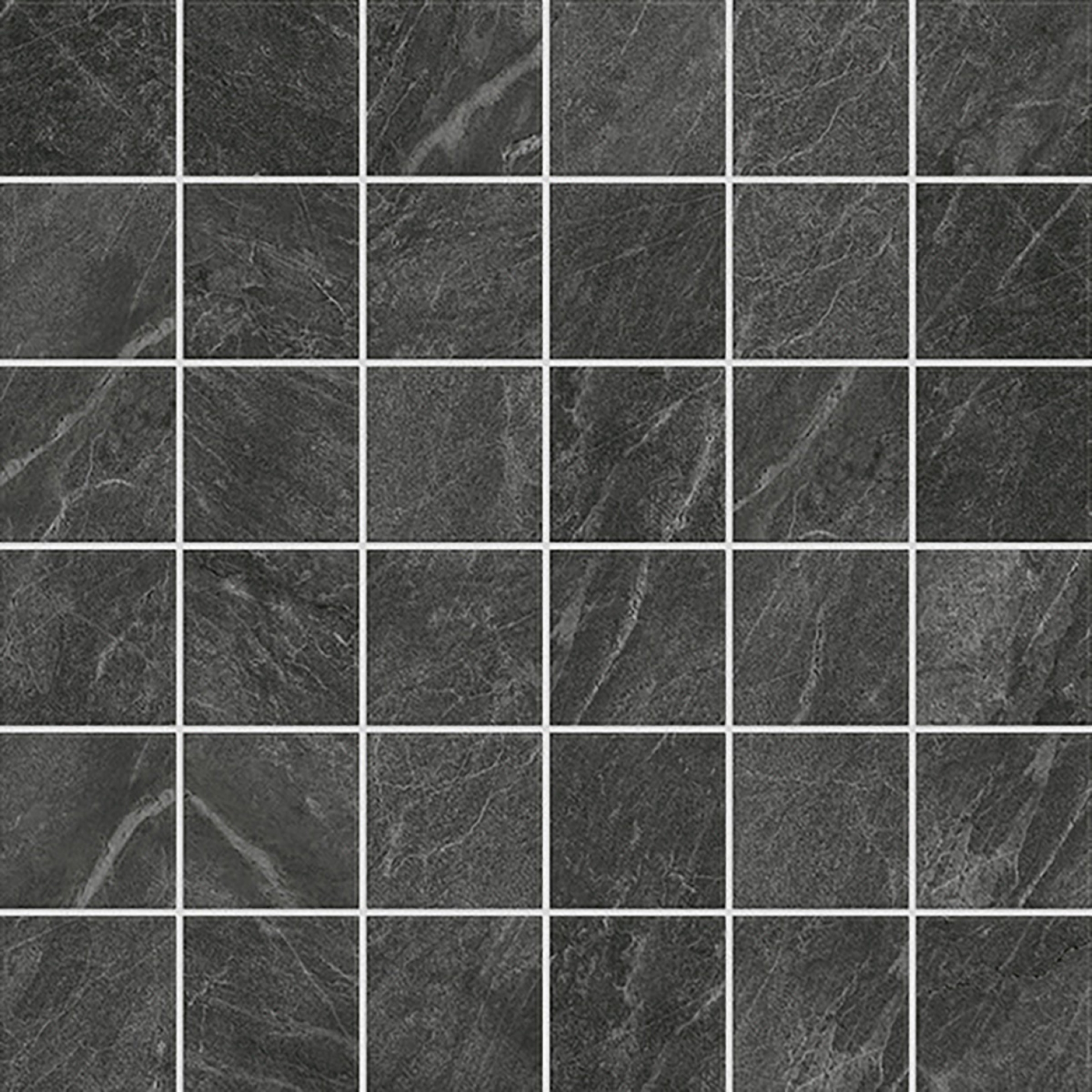 Flaviker Blue Savoy Mosaik Graphite 30x30 cm 0007943