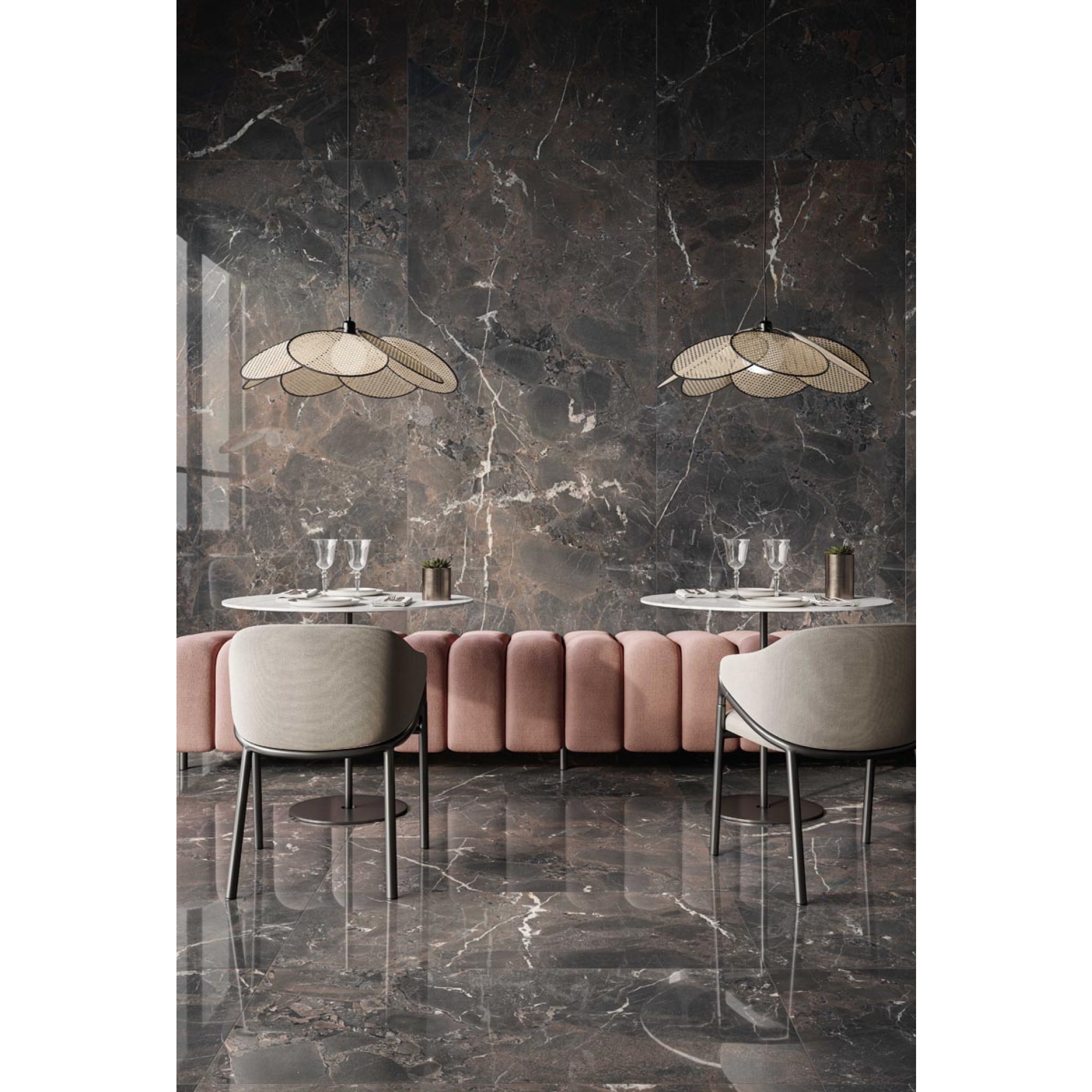 Flaviker Supreme Memories Boden- und Wandfliese Breccia Imperiale