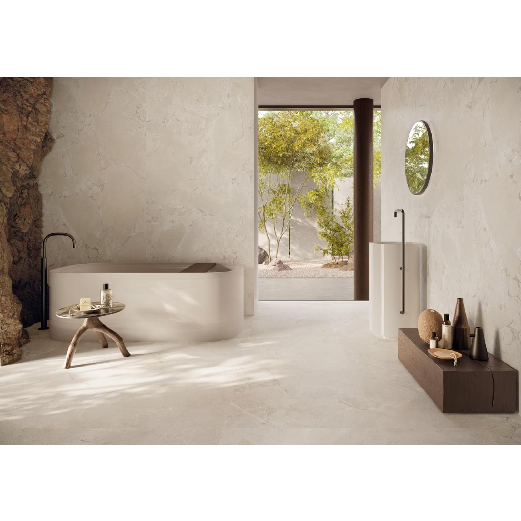 Provenza Unique Infinity Cobblestone White Matt Boden- und 60x120