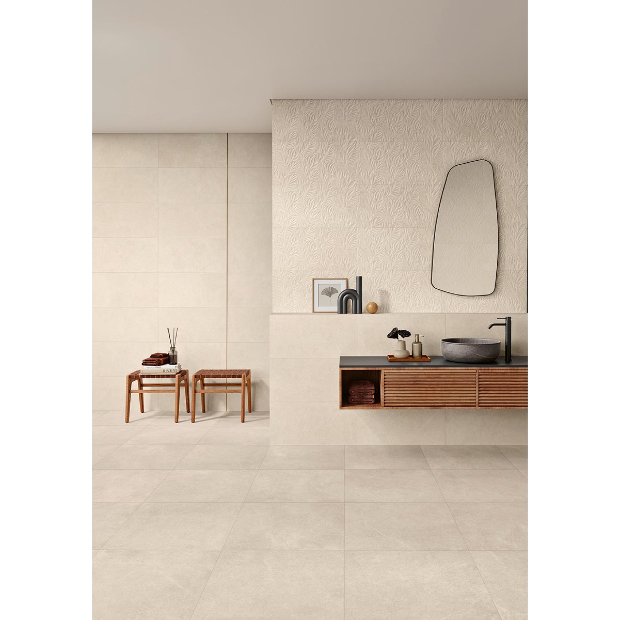 Love Tiles Sense Beige Natural 60x60 cm Boden- und Wandfliese