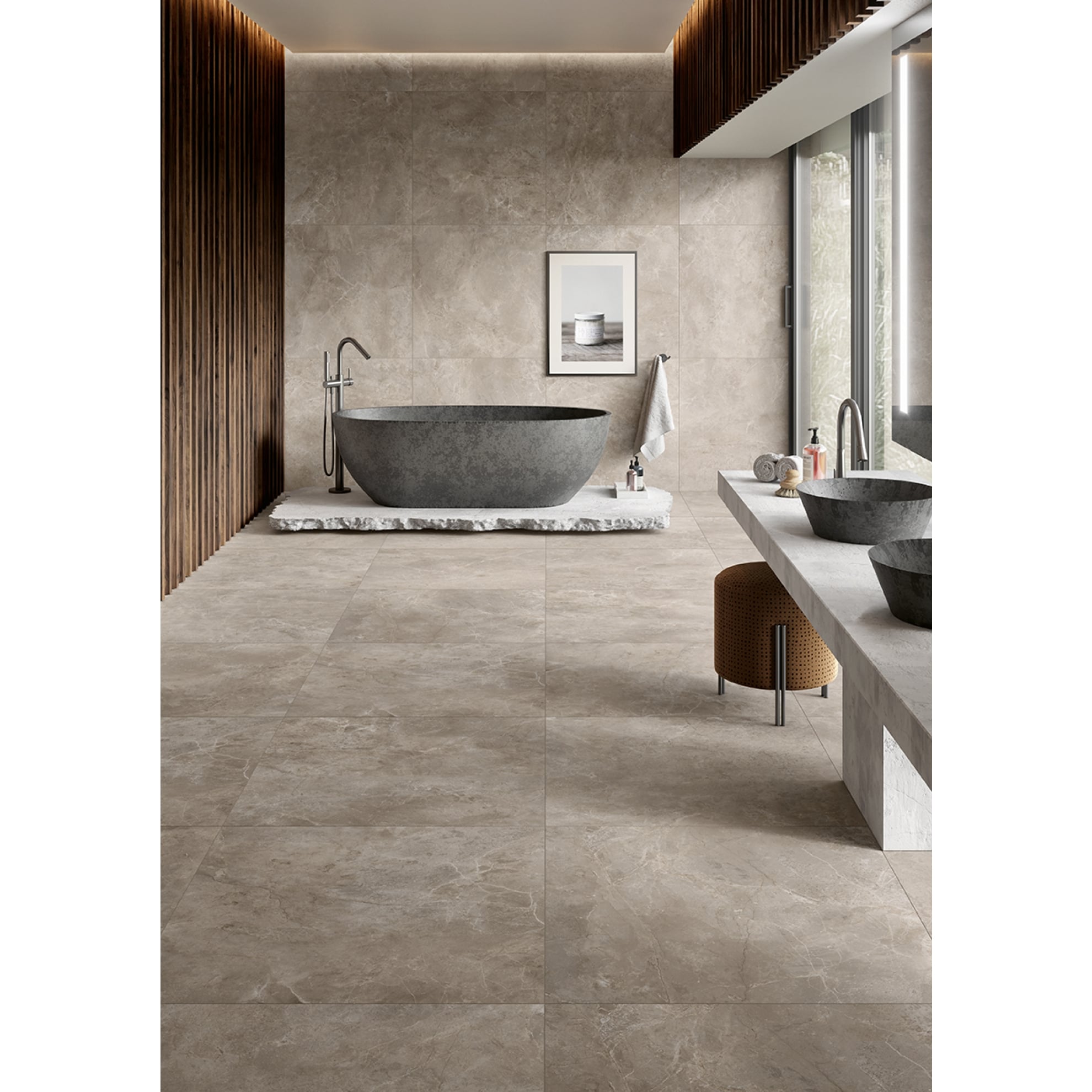 Margres Prestige Fior Di Bosco Tortora Natur Boden- und 60x60 cm