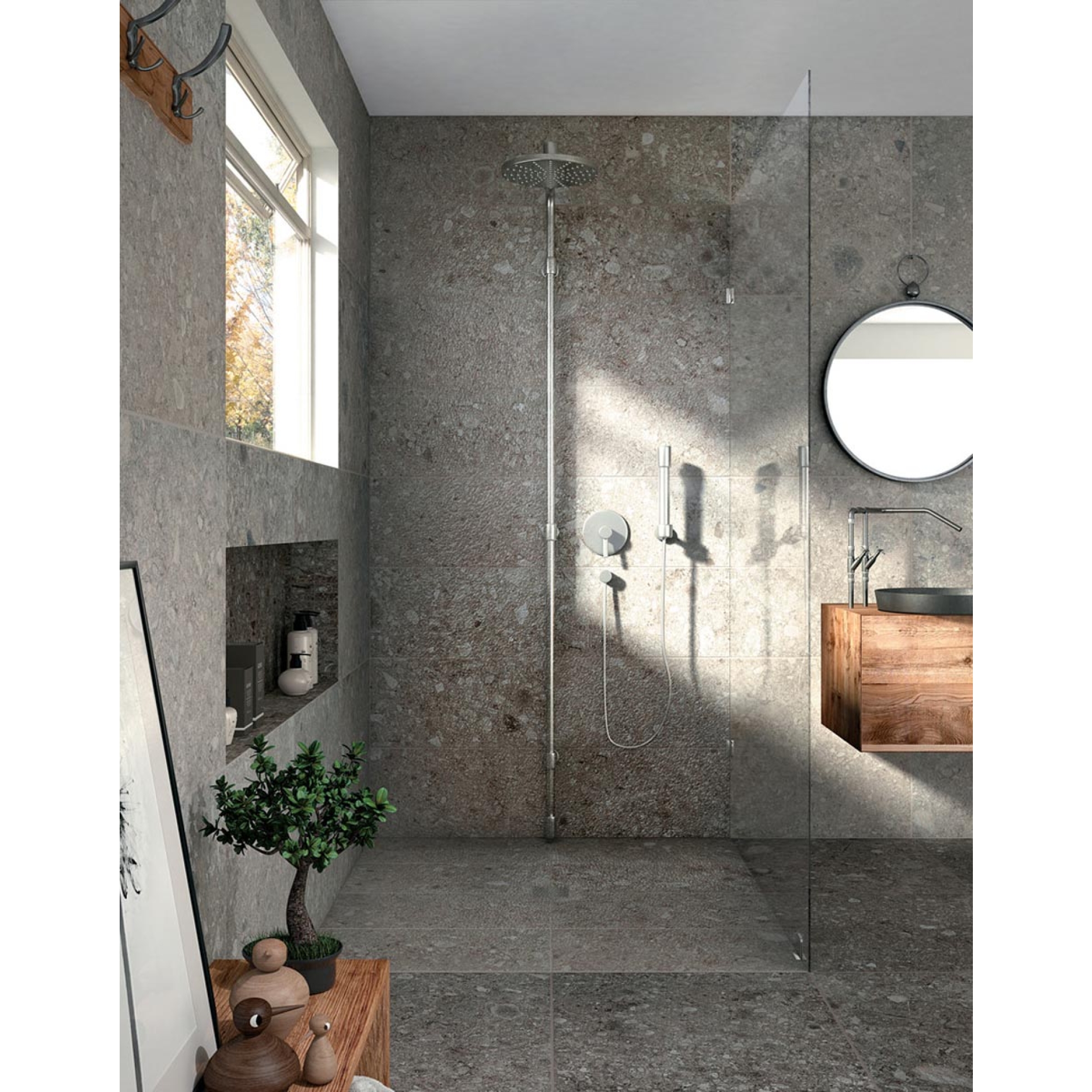 Mirage Norr Gra Natural Boden- und Wandfliese 60x120 cm